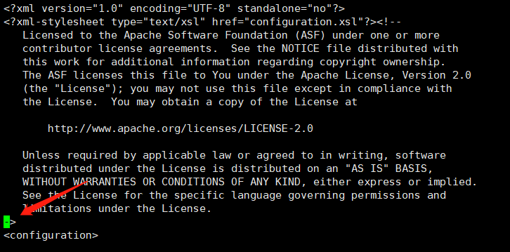 【Hive】 解决 com.ctc.wstx.exc.WstxParsingException: String ‘--‘ not allowed in comment (missing ...