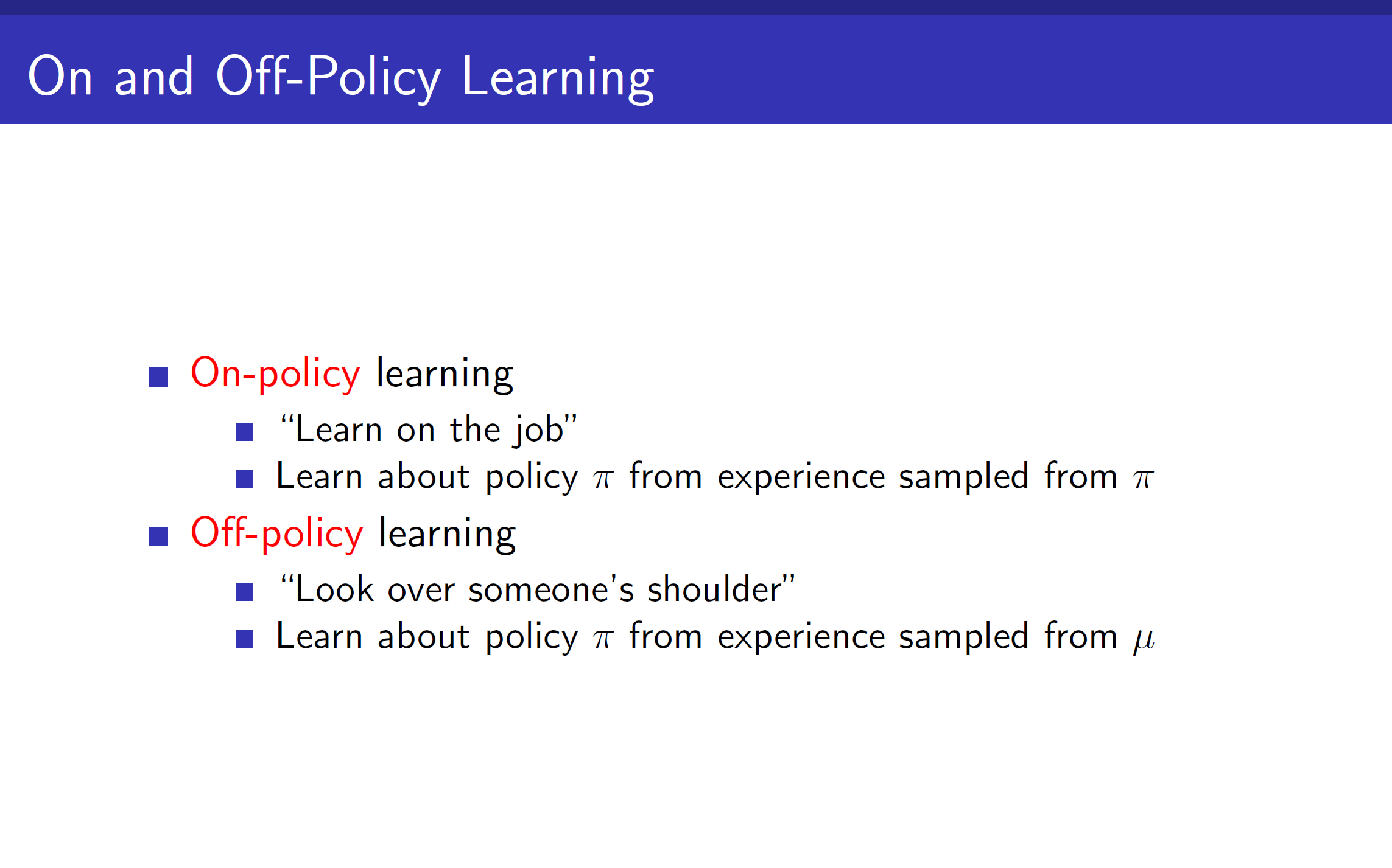 强化学习笔记（四）无模型控制（Model-Free Control）_无模型多变量控制(apc2.0)-CSDN博客