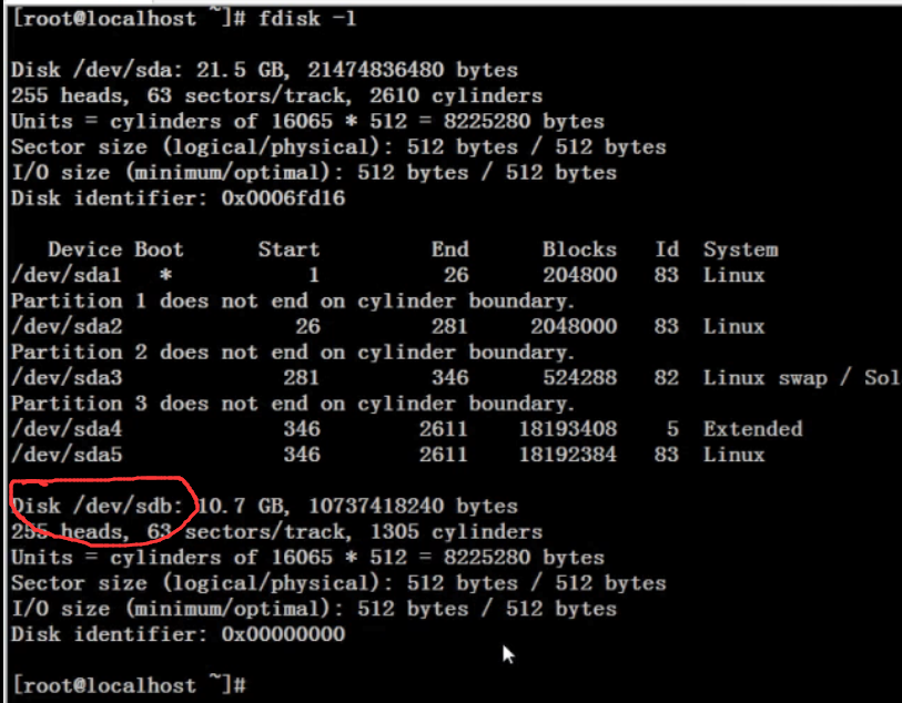 Linux使用fdisk命令分区（带图详细过程）及实现自动挂载-CSDN博客