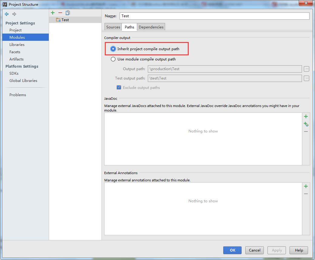 Intellij Idea Runtime Error The Output Path Is Not Specified For Module Programmer Sought