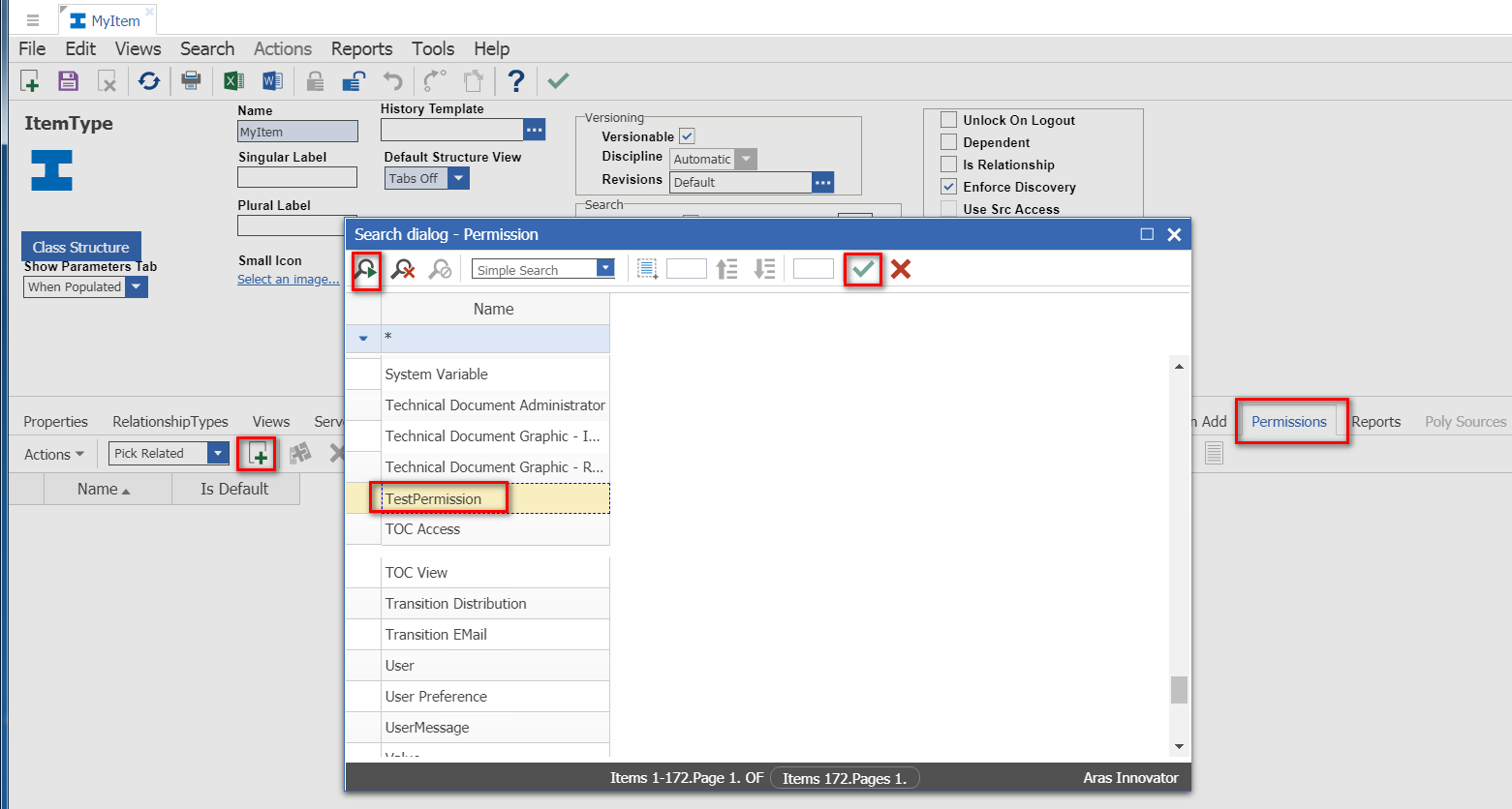 Aras设置管理项(Item) @ Part 1_aras 对file item 权限管理-CSDN博客