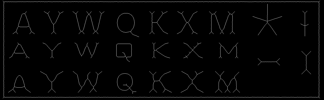 OpenCV—python 图片细化（骨架提取）二_opencv骨架提取算法函数-CSDN博客