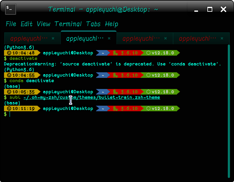 linux终端配备时钟oh-my-zsh主题_linux终端时钟-CSDN博客