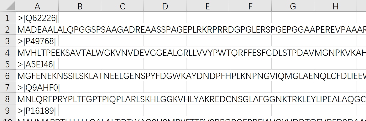 使用python处理fasta文件——将fasta文件转换为csv文件_fasta文件怎么转化为表格-CSDN博客