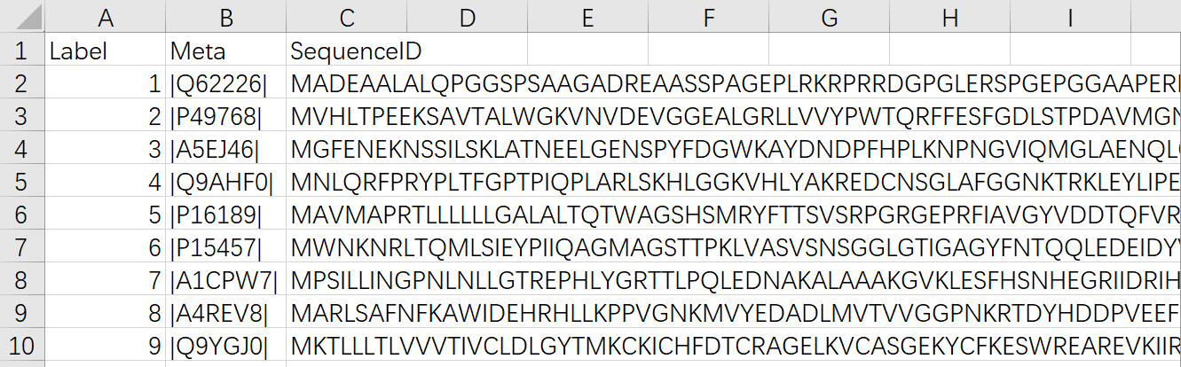 使用python处理fasta文件——将fasta文件转换为csv文件_如何把蛋白质的fasta文件变为id和序列在同一行的csv-CSDN博客
