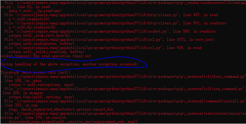 During handling of the above exception, another exception occurred:错误-CSDN博客