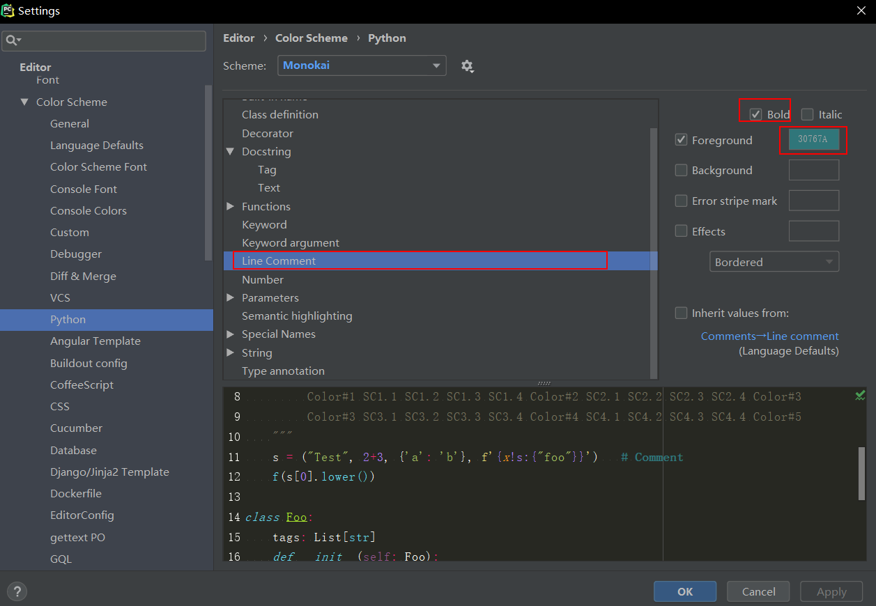 pycharm更改注释的配色_pycharm一般注释修改成什么颜色好-CSDN博客