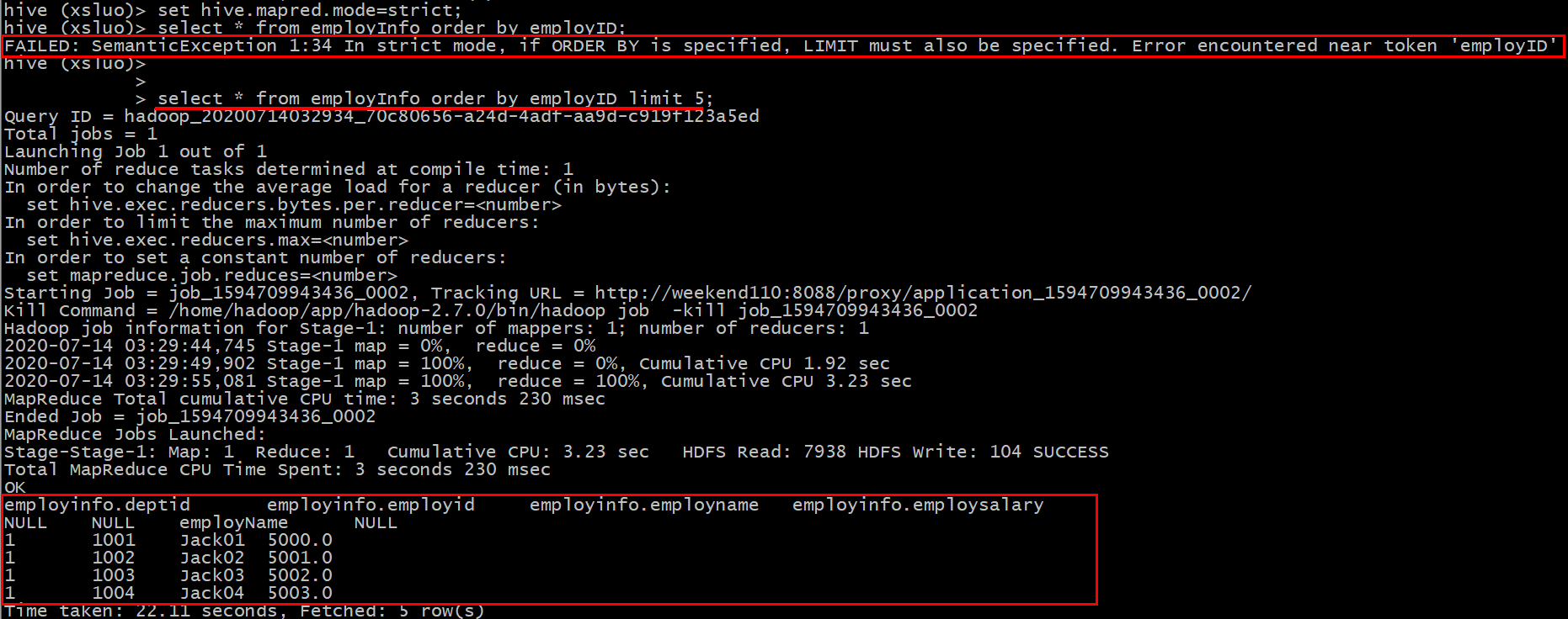 Hive中的四种排序方式（order by,sort by,distribute by,cluster by）使用与区别详解_hive sort by-CSDN博客