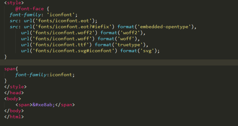 HTML 字体图标如何使用_html 使用woff2图标-CSDN博客