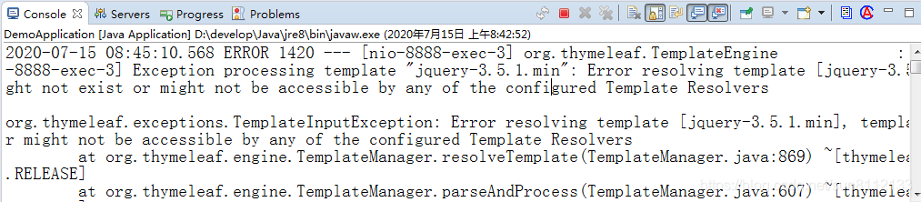 关于error Resolving Template Jquery 的报错error Resolve Template Csdn博客