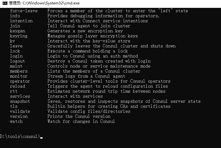 windows安装consul与启动的两种方法_consul agent -dev-CSDN博客