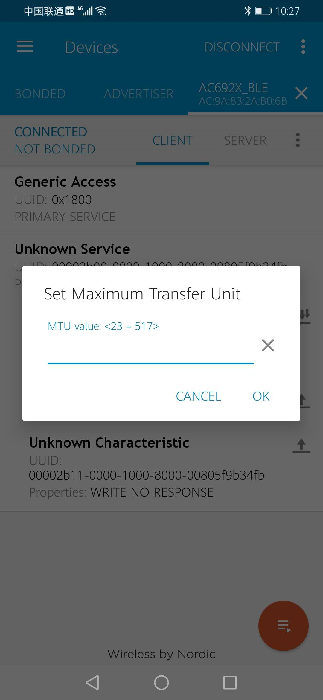 蓝牙学习笔记(九)——BLE超过20字节数据包传输(MTU)_ble mtu_陆小白很白的博客-CSDN博客