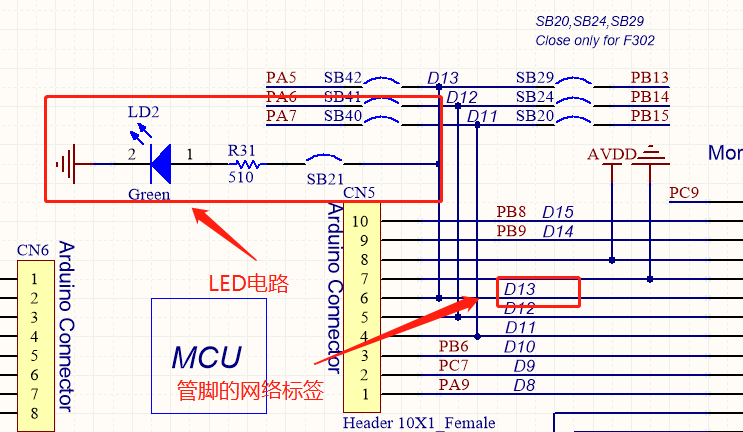 【NUCLEO-F303RE】【HAL】STM32F303RET6学习笔记3--创建工程以及GPIO的控制（按键控制LED灯）_nucleo ...