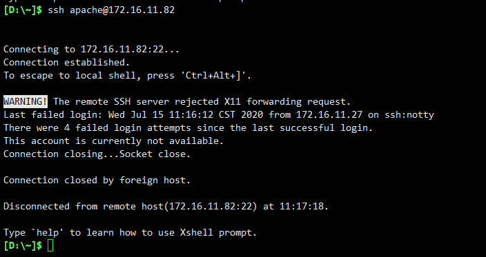 如何利用nologin的账号进行登录——以Apache为例_linux用户登录模式nologin改为可登录-CSDN博客