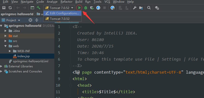 IDEA项目部署Tomcat,并进行调试_idea tomcat context部署 如何调试-CSDN博客