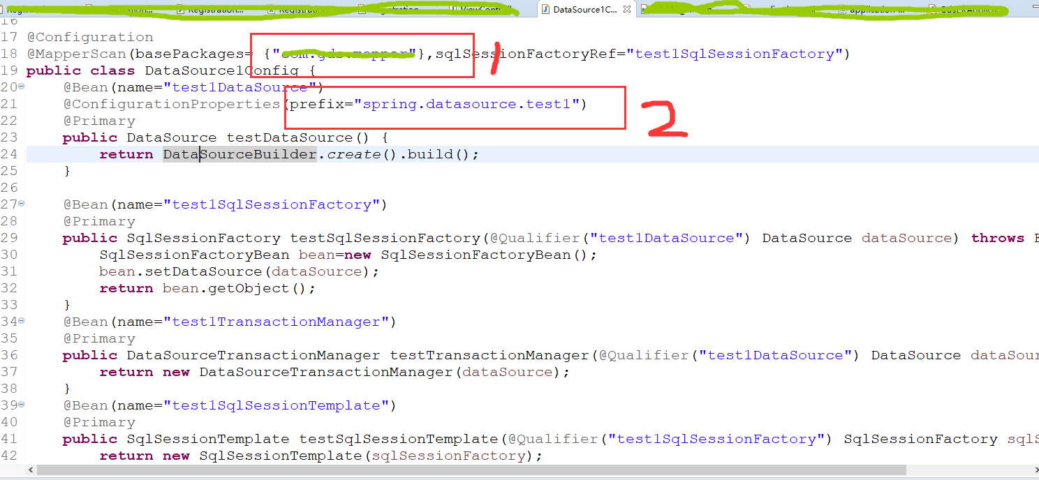 Springboot 多数据源配置连接两个数据库 （springbootmysqlsqlserver）（亲测可用）springboot 多数据库连接 Mysql Sqlserver