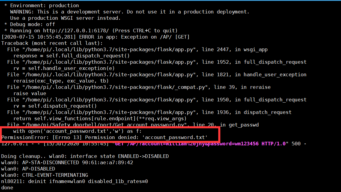 Python程序开机自启时，写入文件报错permissionerror Errno 13 Permission Denied 