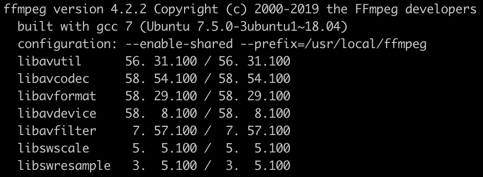 Ubuntu上安装ffmpeg_ffmpeg is already the newest version (7:4.2.7-0ubu-CSDN博客