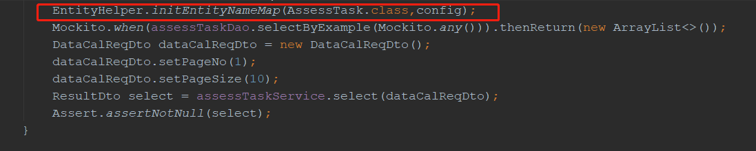 单元测试Example实例化报错：“无法获取实体类XXX对应的表名!“_can not get entityclass from entitylist-CSDN博客