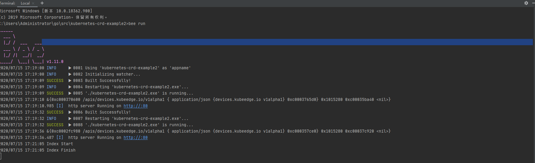 使用beego框架路由请求访问页面_bee api 启动后访问路由-CSDN博客