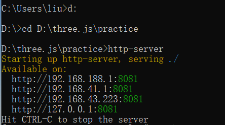 nodejs建立本地服务器导入threejs解决跨域问题_three.js和node版本冲突起不来-CSDN博客