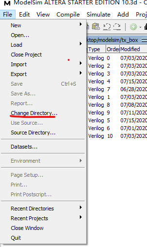 Use modelsim to directly add library files and simulate - Programmer Sought