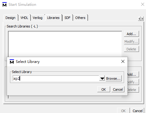 Use modelsim to directly add library files and simulate - Programmer Sought