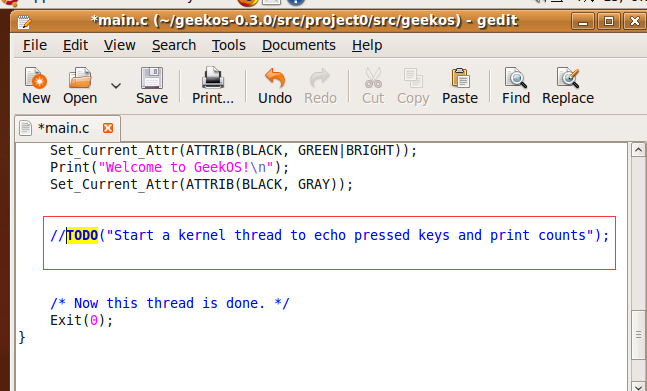 GeekOS||project0实现及问题解决_geekos-project0环境安装-CSDN博客