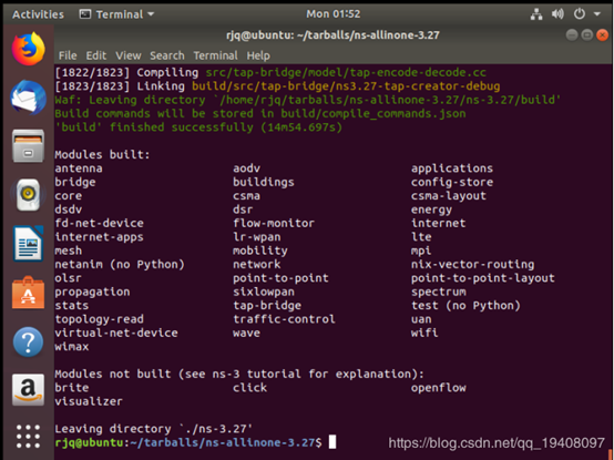 安装和配置NS3环境_ns3配置-CSDN博客