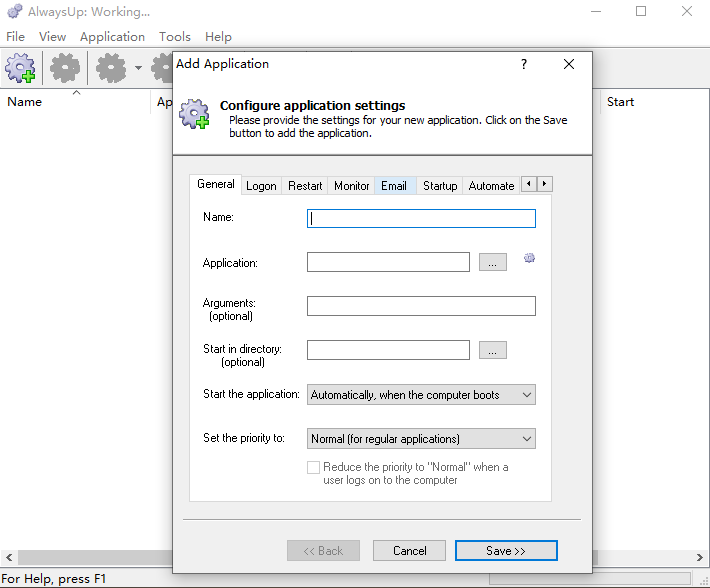 推荐一款好用的程序托管软件AlwaysUp_alwaysup工具-CSDN博客