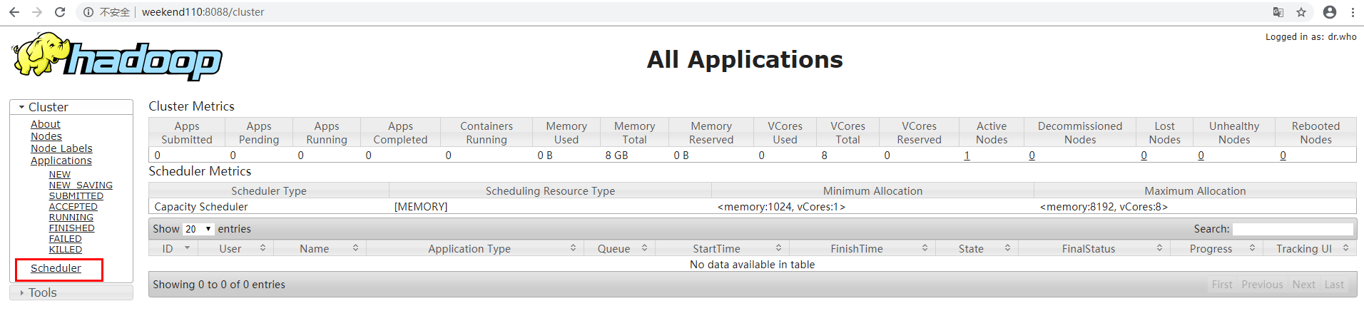 详解Yarn中三种资源调度器（FIFO Scheduler、Capacity Scheduler、Fair Scheduler）和配置自定义队列实现任务提交不同队列_yarn fifo ...