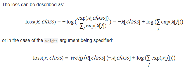 pytorch中CrossEntropyLoss和NLLLoss的区别与联系_pytorch中nllloss()和 ...