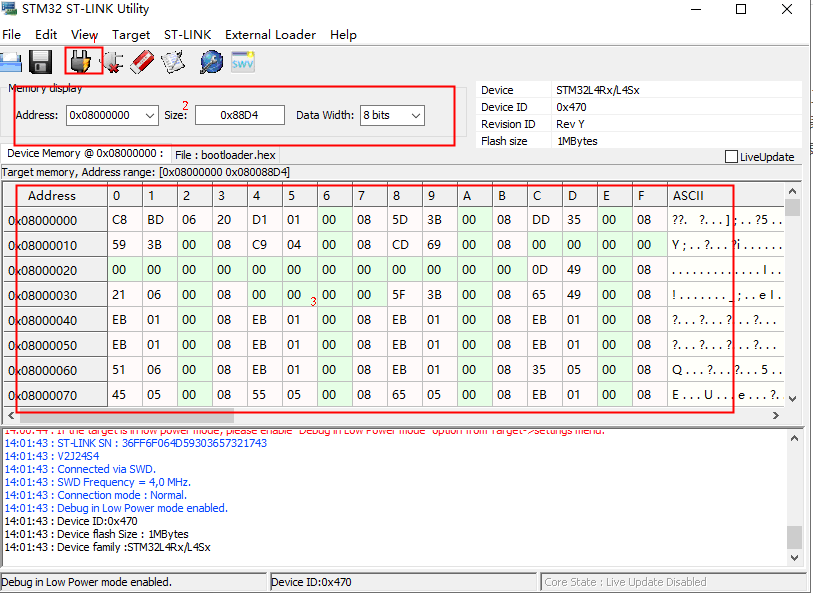 单片机Bootloader与App的Hex文件手动合并方法_:020000040800f2-CSDN博客