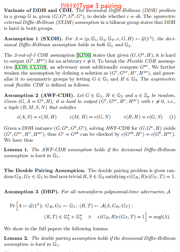 主流的密码学 hardness/computational 假设_l-bdhi密码学-CSDN博客