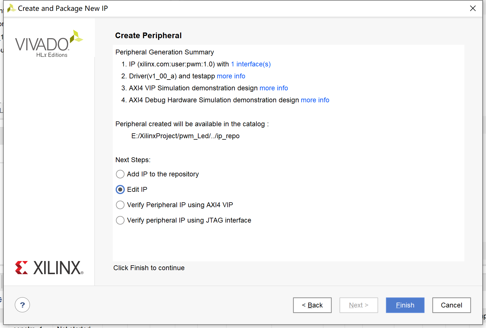 PYNQ-Z2 初识(十二) 自定义IP核，通过PWM IP核实现led呼吸灯_pynq-z2呼吸灯-CSDN博客