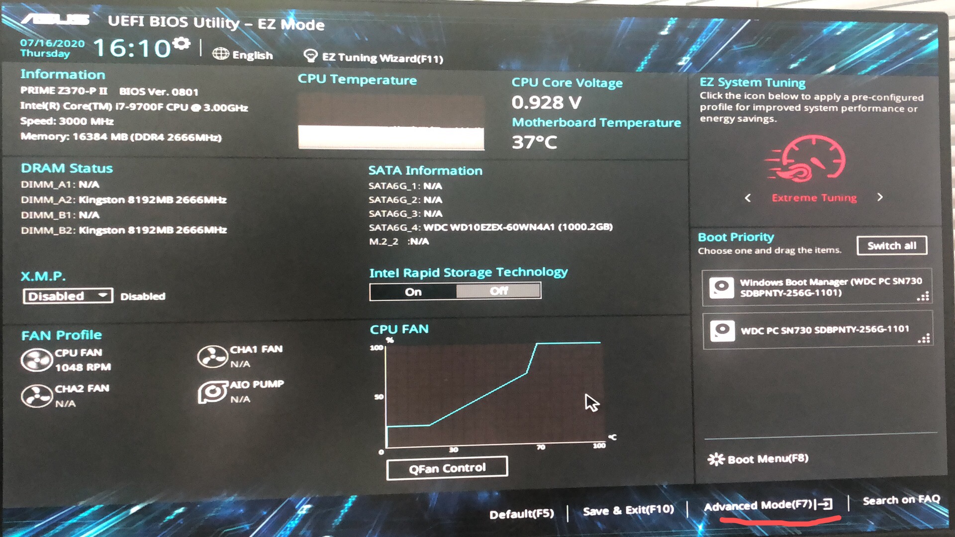 华硕电脑打开 Intel（R）VirTualization Technology 选项_intel virtualization ...