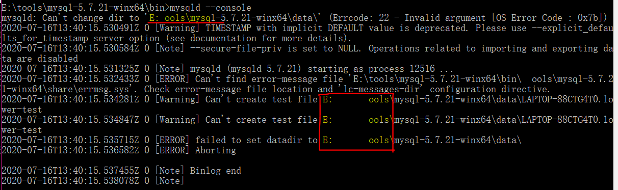 mysql 服务无法启动 NET HELPMSG 3534_net helping 3534-CSDN博客