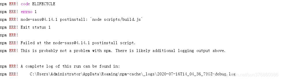 Node Scriptsinstalljs 安装失败解决办法command Node Installjs Csdn博客