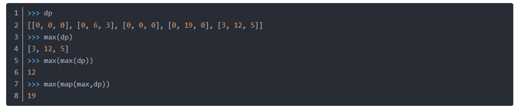 Python 取二维数组中的最大值 Python 2d Array 最大值 Csdn博客