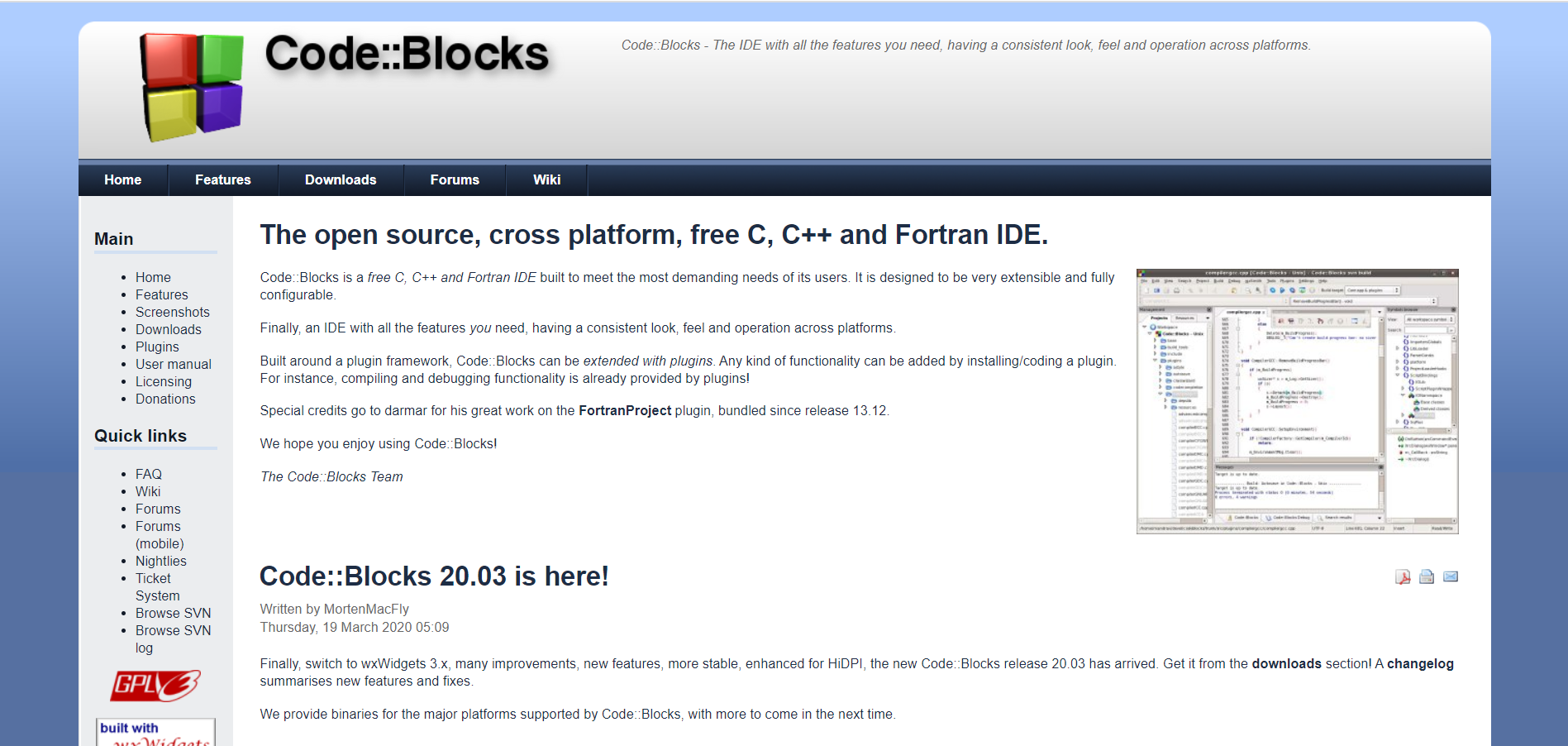 送给新手的礼物：C++起步教程（2）编程环境的准备2（Code::Blocks）_codeblocks编译是蓝色是什么意思-CSDN博客