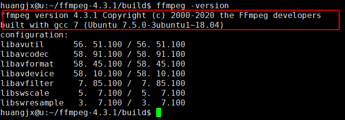 ubuntu18安装最新版ffmpeg4.3以上版本详细流程_ubuntu 安装ffmpeg 4.3.1-CSDN博客