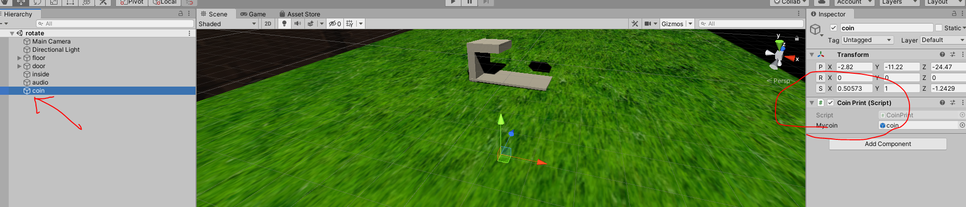 【Unity】理解GameObject，gameObject，Transform，transform以及Collision，Collider的 ...