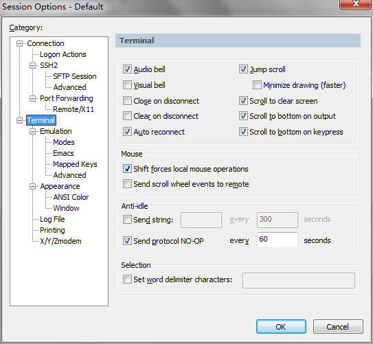 Set the buffer size of the SecureCRT session - Programmer Sought