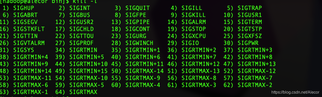 Linux Sh Kill 无法执行 Invalid Signal Specification 执行失败invalid Signal