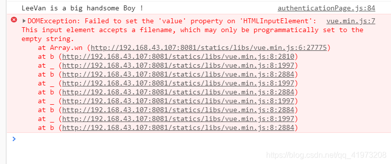 DOMException Failed To Set The value Property On HTMLInputElement domexception-failed-to-set-the-value-property-on-htmlinputelement