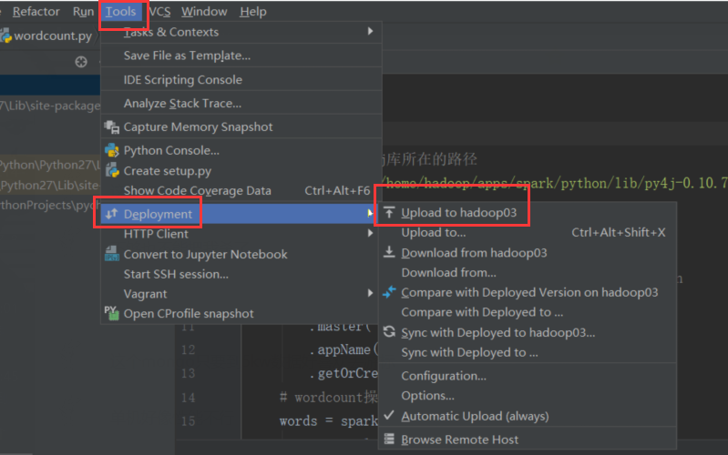 Pycharm远程连接Spark（超详细图文教程）_pycharm远程连接spark集群-CSDN博客
