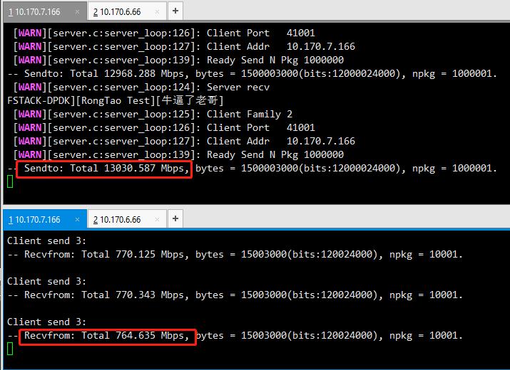 F-Stack实现UDP服务端、客户端，并进行吞吐量测试的实现_fstack tcp客户端-CSDN博客