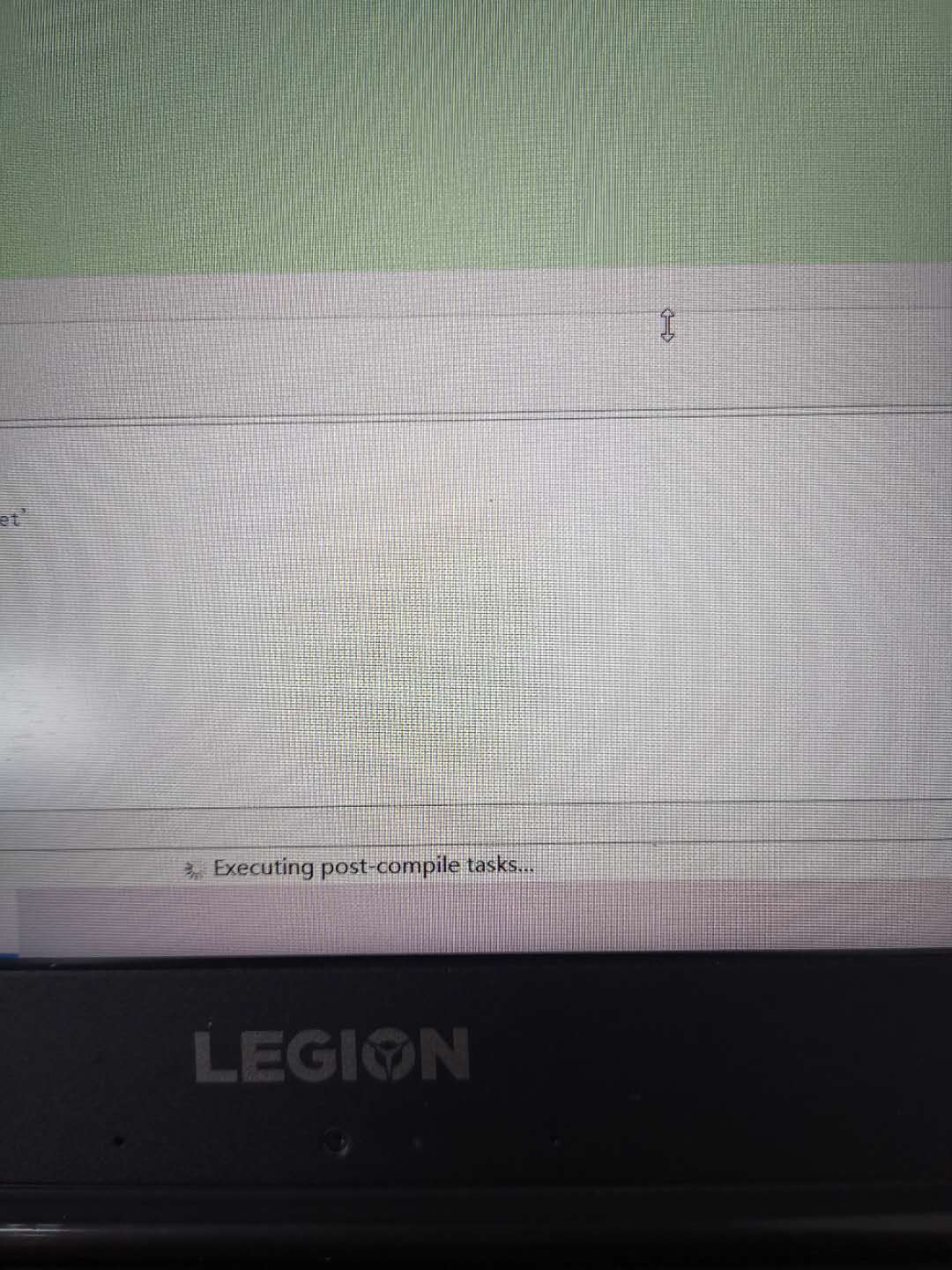 Finished，saving caches...运行时卡顿问题的解决_executing post-compile tasks...-CSDN博客