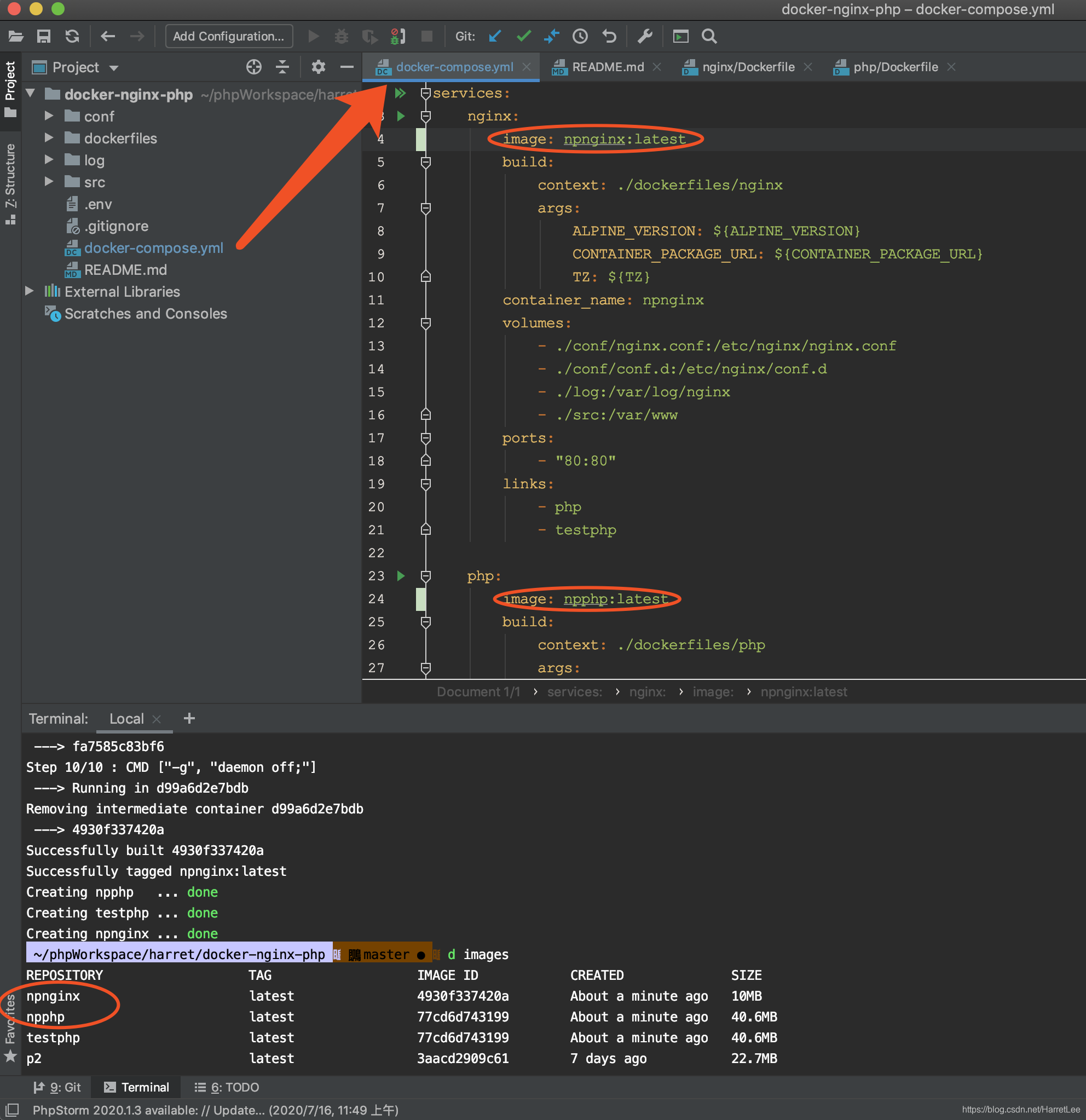 如何在docker Compose Yml中指定构建的镜像名字(how To Specify Name Of The Built Image In Docker Compose Yml