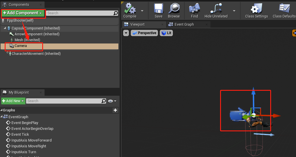 UE4蓝图制作FPS-CSDN博客